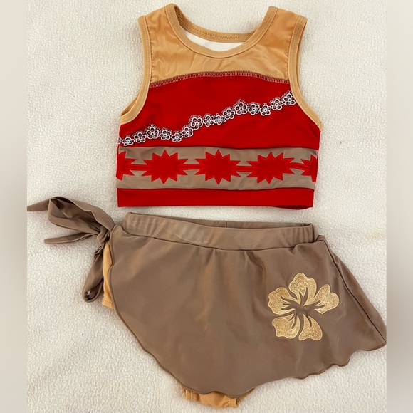 Only Little Once | Swim | Polynesian Princess Moana Inspired Twopiece ...